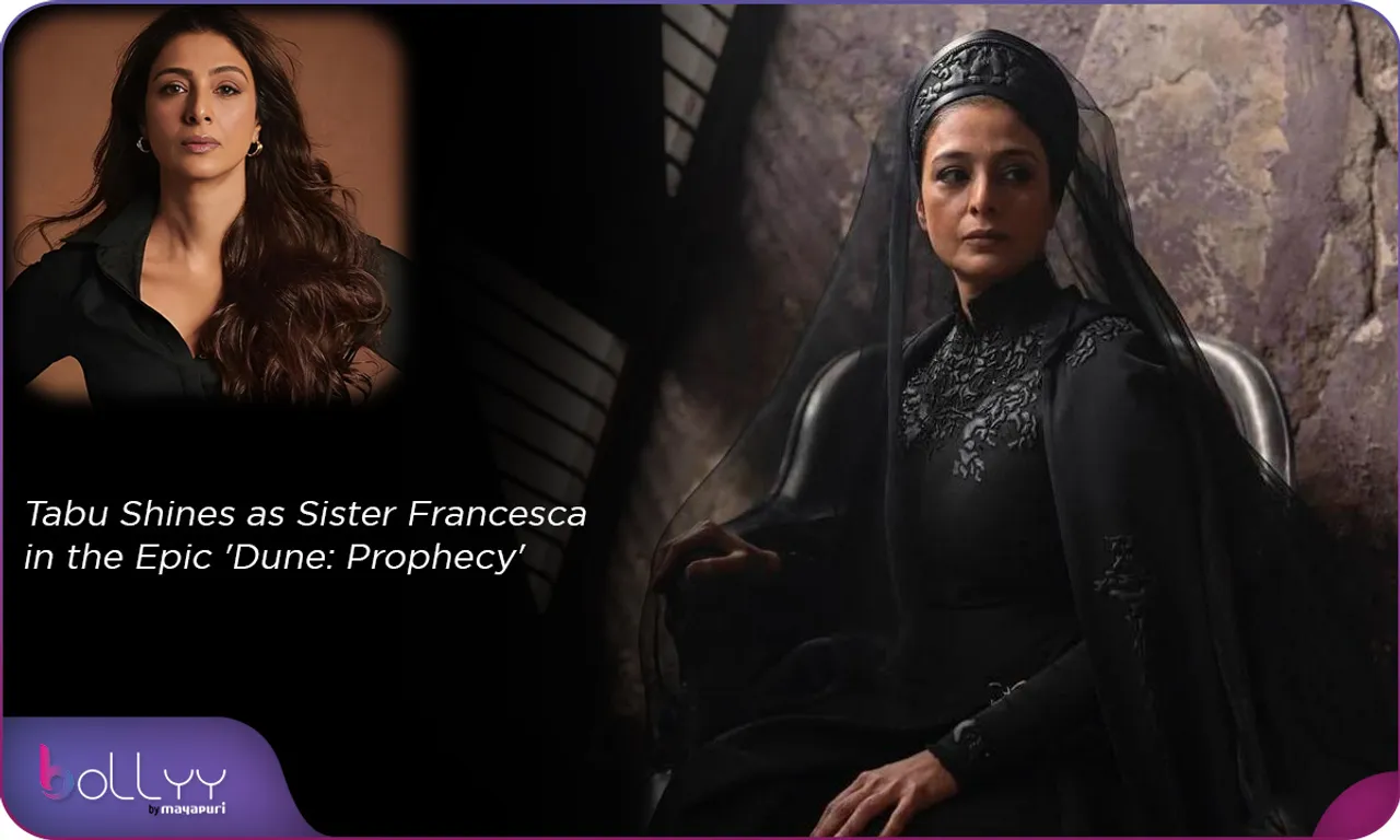 Tabu Shines as Sister Francesca in the Epic 'Dune: Prophecy'