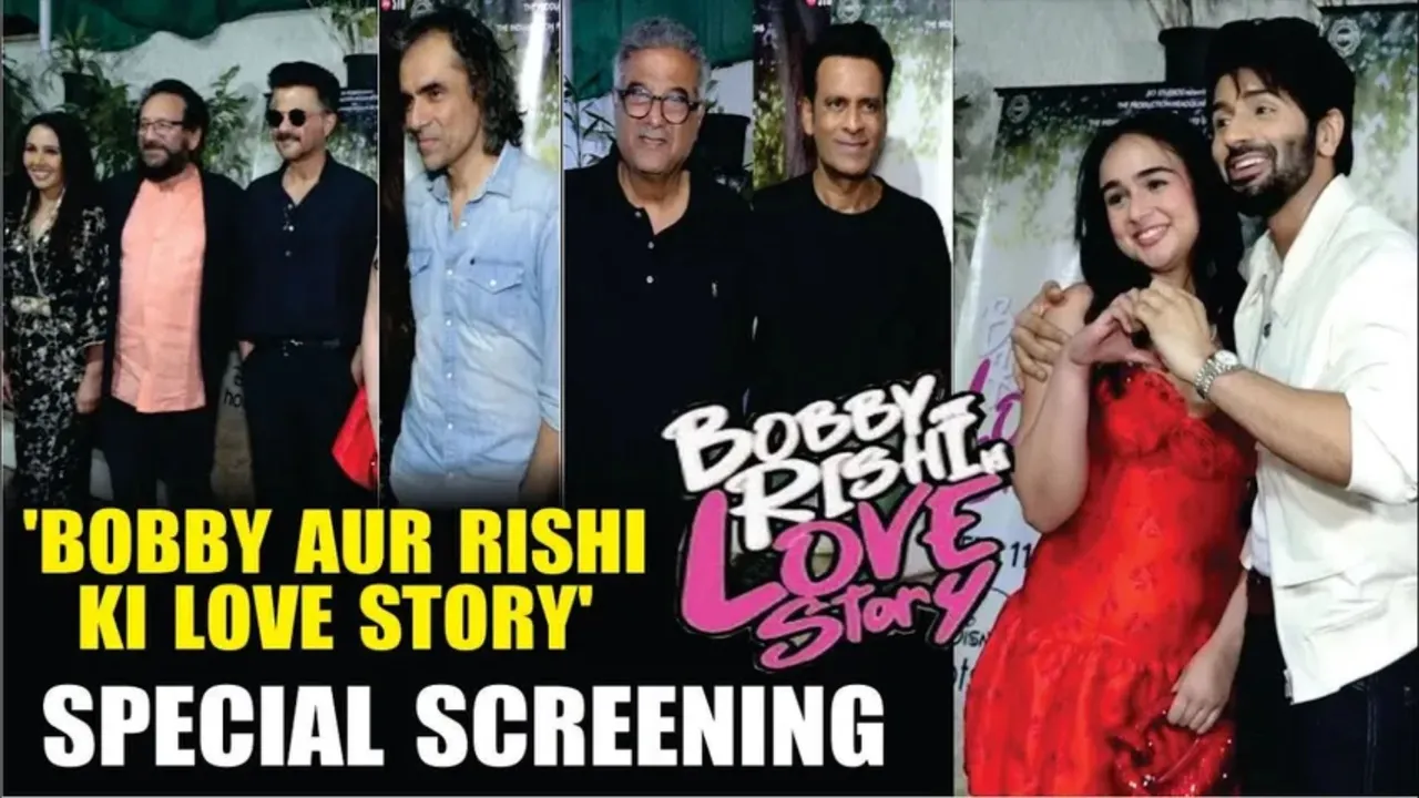 Stars Attend the Screening of 'Bobby Aur Rishi Ki Love Story’