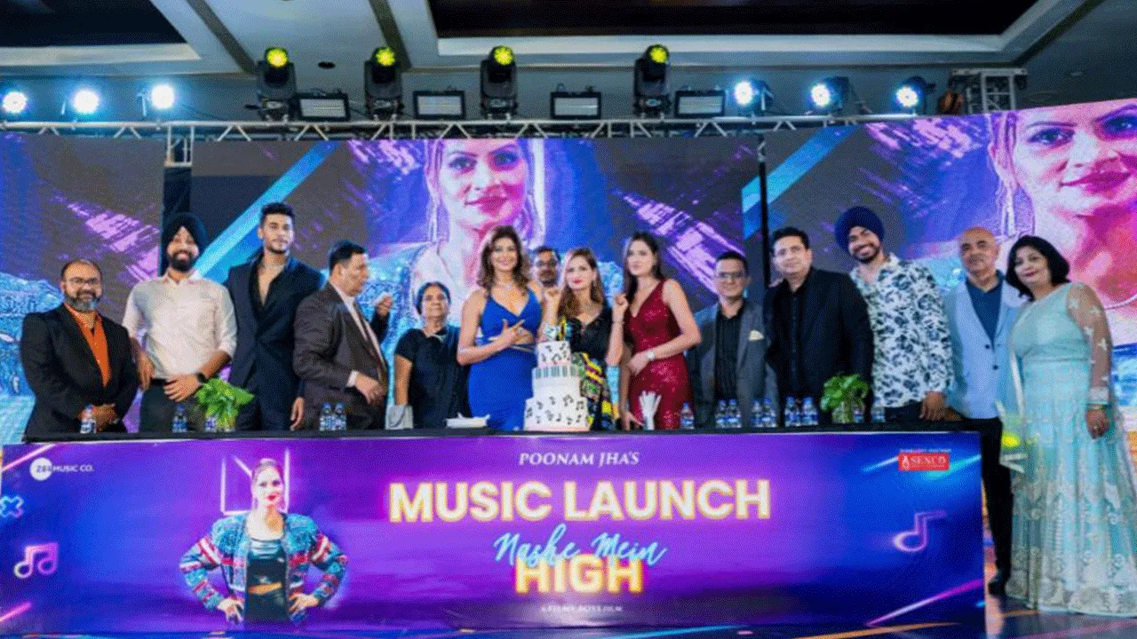 Pooja Batra Launches Poonam Jha's Latest Song 'Nashe Mein High' – The ...