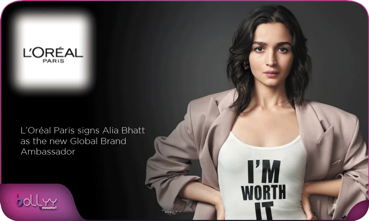 L’Oréal Paris signs Alia Bhatt as the new Global Brand Ambassador