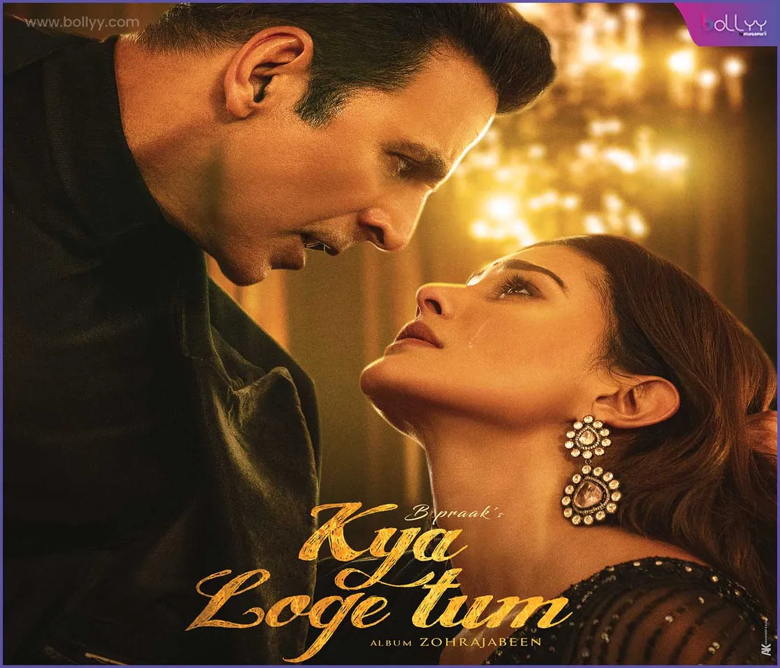 The chemistry between Amyra Dastur and Akshay Kumar in the song Kya ...