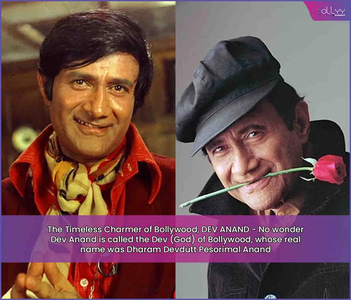 The Timeless Charmer of Bollywood, DEV ANAND - No wonder Dev Anand is ...