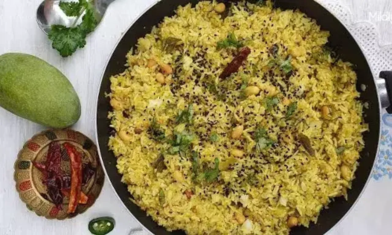 Mavinakayi Chitranna Recipe: Mavinakayi Chitranna, also known as Mango ...