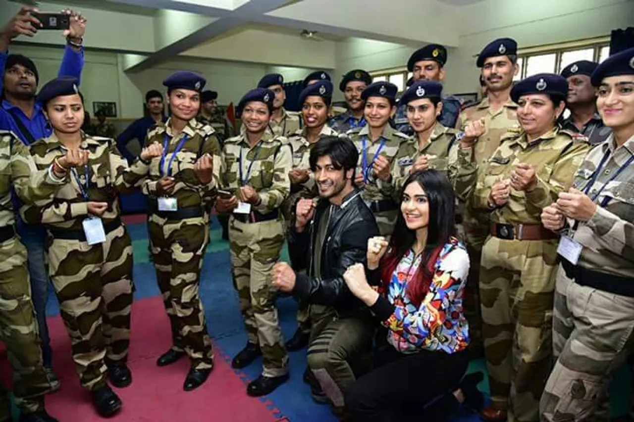 Real life Commando’s meet the reel Commando at Delhi!