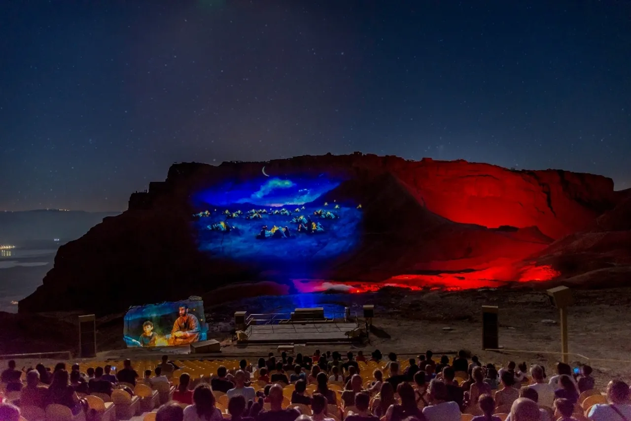 Enjoy the new night show ‘From Dusk to Dawn’ at Masada in Israel