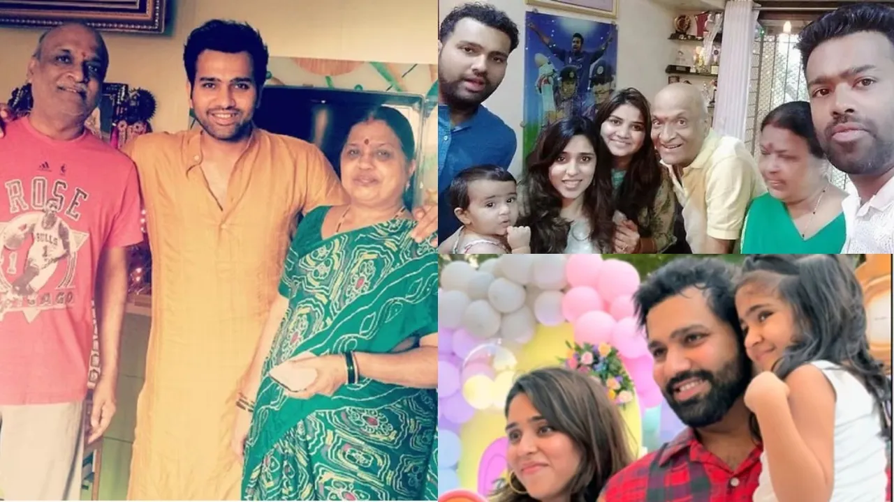 Rohit Sharma Family: रोहित शर्मा का परिवार