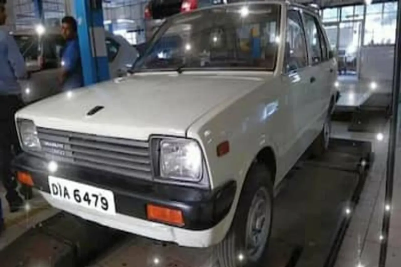 First Maruti 800: The car that revolutionised the Auto industry in ...