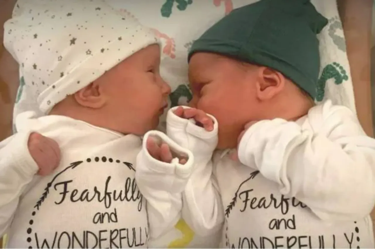 US Couple Breaks Record by Welcoming Twins from Embryos Frozen 30 Years Ago