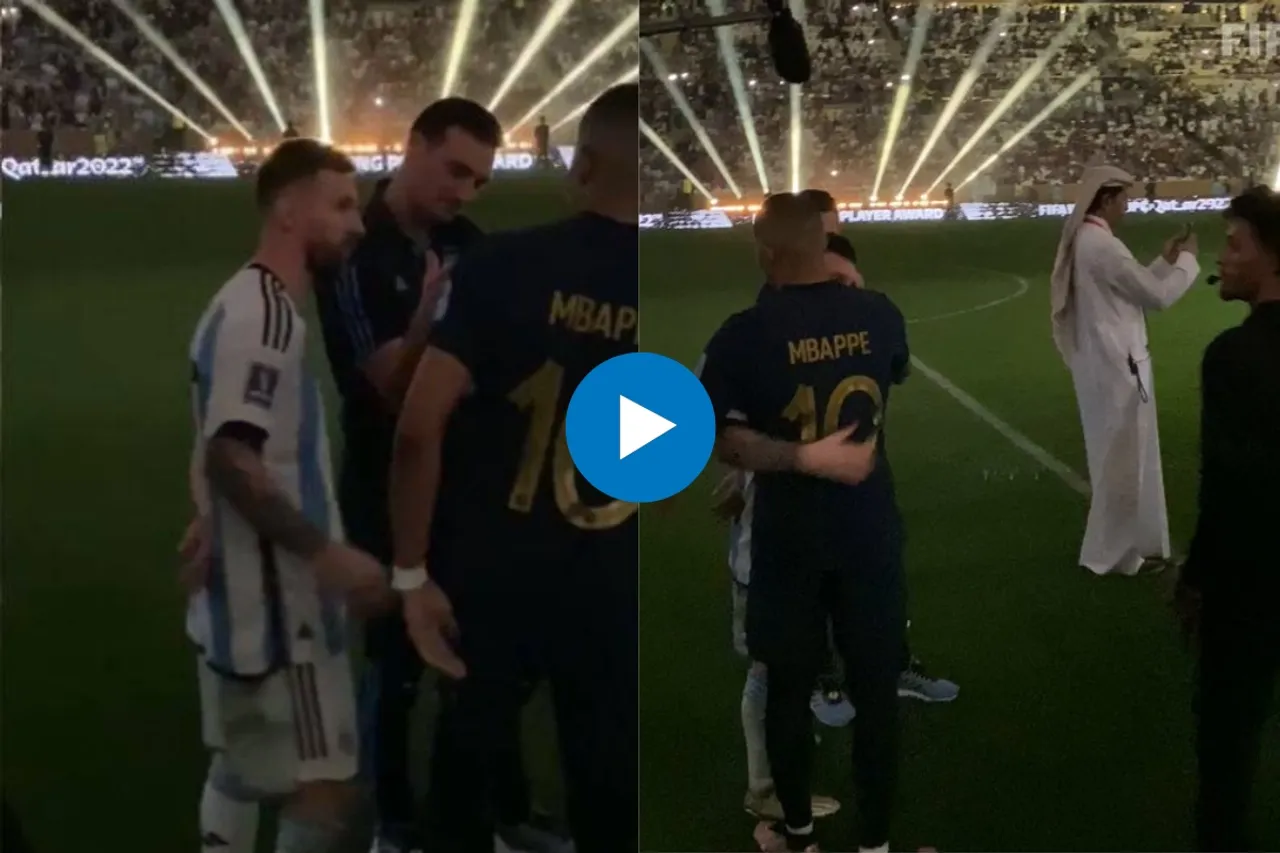 FIFA World Cup 2022 Winner: Messi and Mbappe bonhomie ! Watch Argentina ...