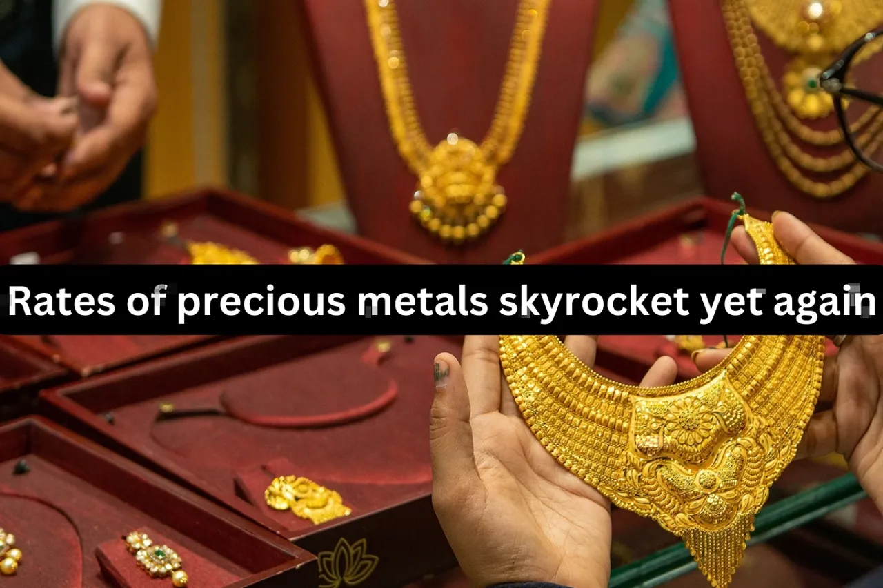 Gold Price Update: Rates of precious metals skyrocket yet again, here ...