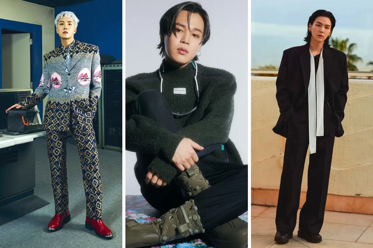 Jimin, Suga & J-Hope as the brand ambassadors of Dior, Valentino’s Di ...