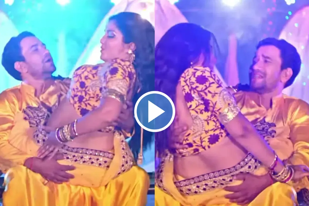 Nirahua and Amrapali's tempting 'Khatiya' romance is more enticing than Palang Tod Siskiyaan web ...