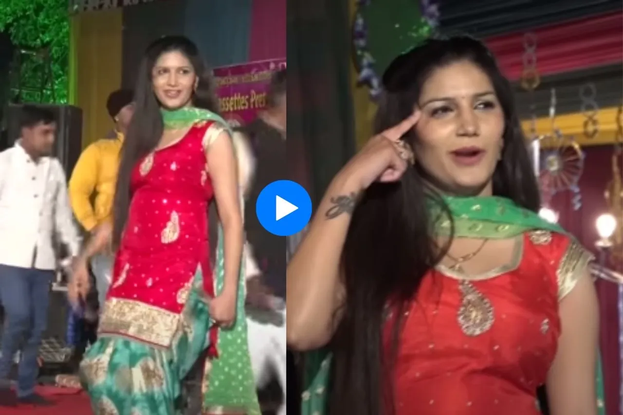 Sapna Chaudhary has no parallel, makes the crowd go berserk with her ...