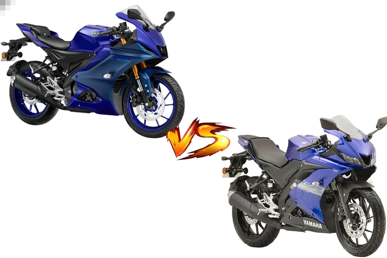 Yamaha R15 V4 vs Yamaha R15s: Two generations of the same bike compared ...