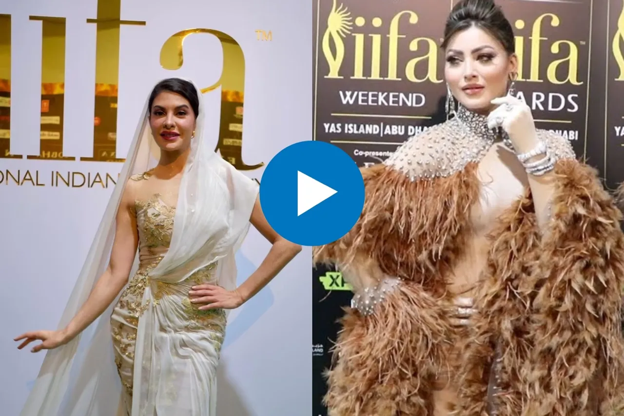 IIFA 2023: Jacqueline Fernandez, Urvashi Rautela gets trolled for their over the top outfits ...