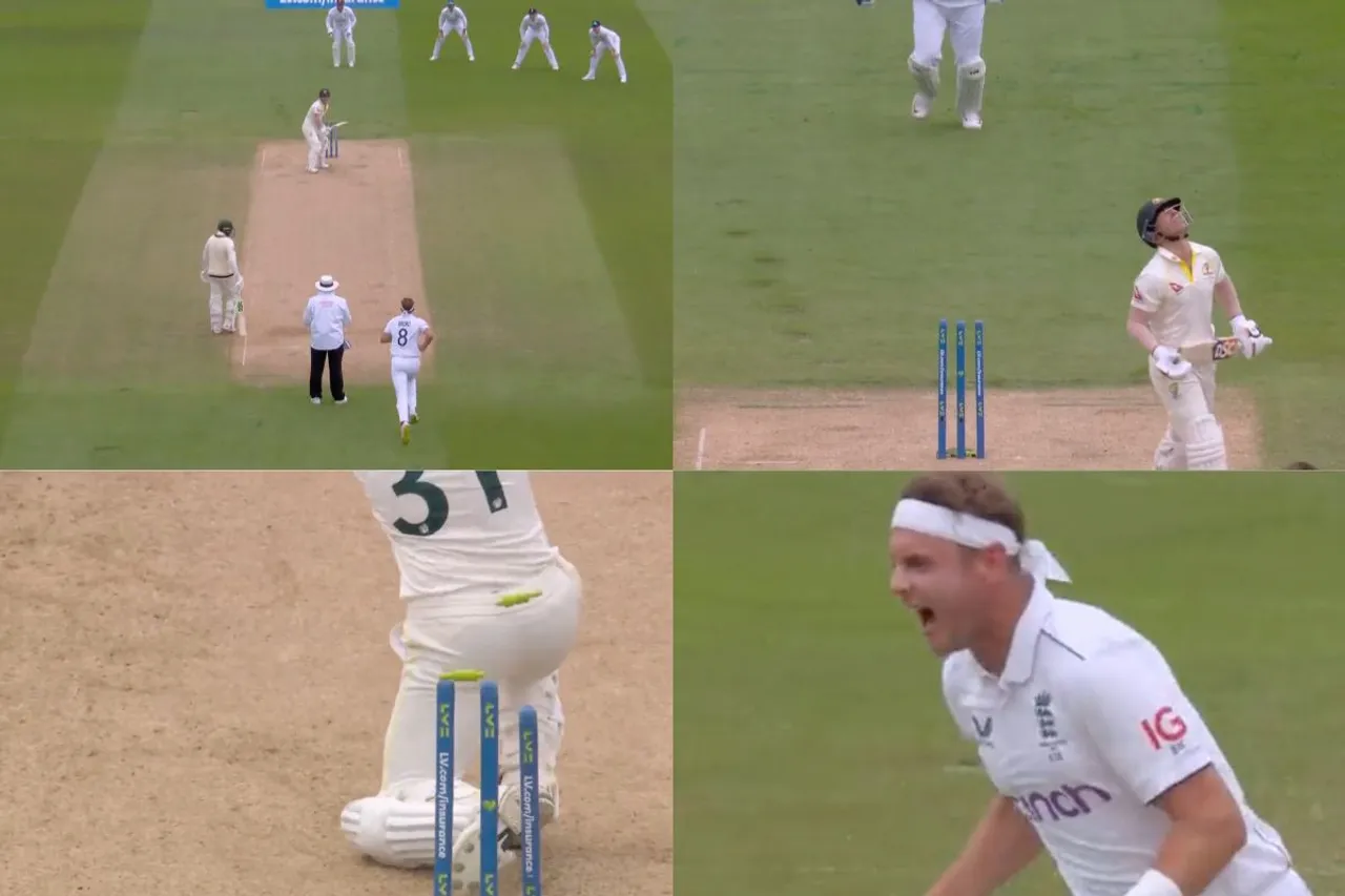 Aus Vs Eng Ashes 2023: Broad Does it Again; Takes David Warner Wicket ...