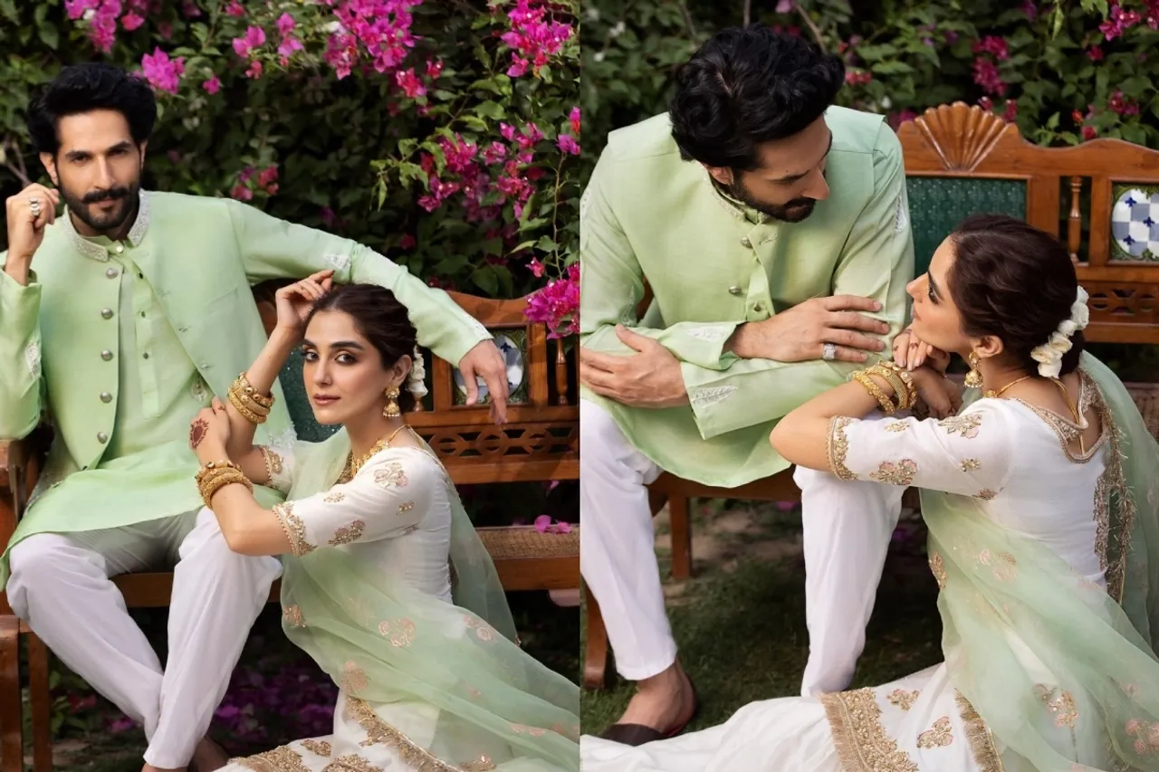 Pakistani actress Maya Ali's romantic pictures with 'Yunhi' co-star ...