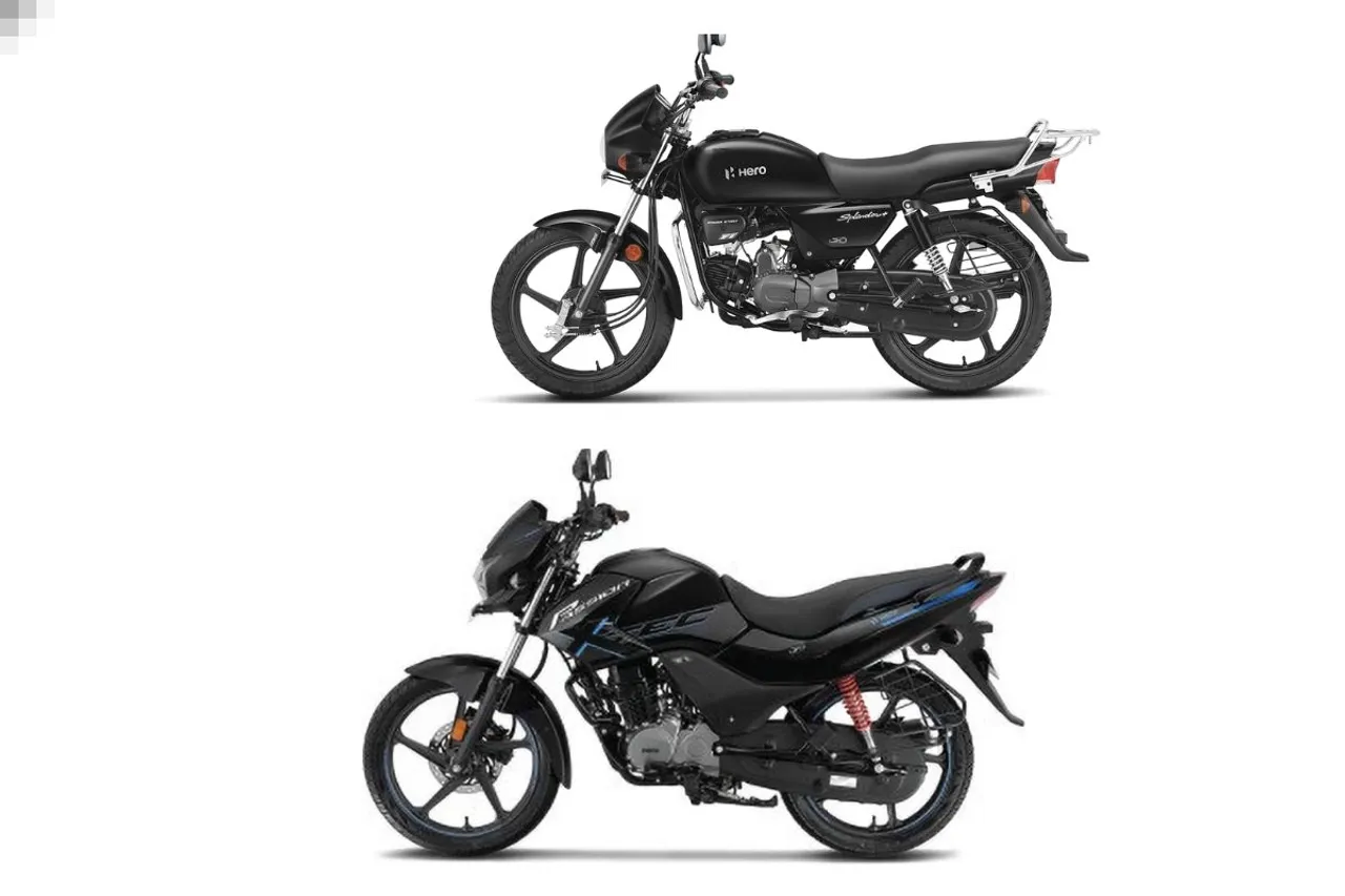Hero Passion xtec vs Splendor Plus: Two Commuter Bikes With 4 Speed ...