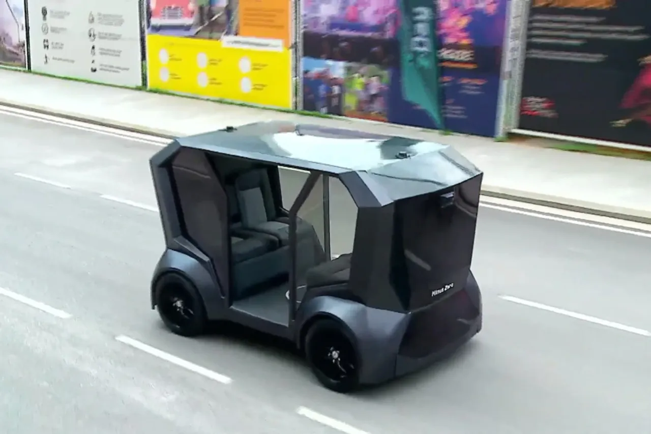 Minus Zero zPod: India's first driverless car unveiled, uses a system ...