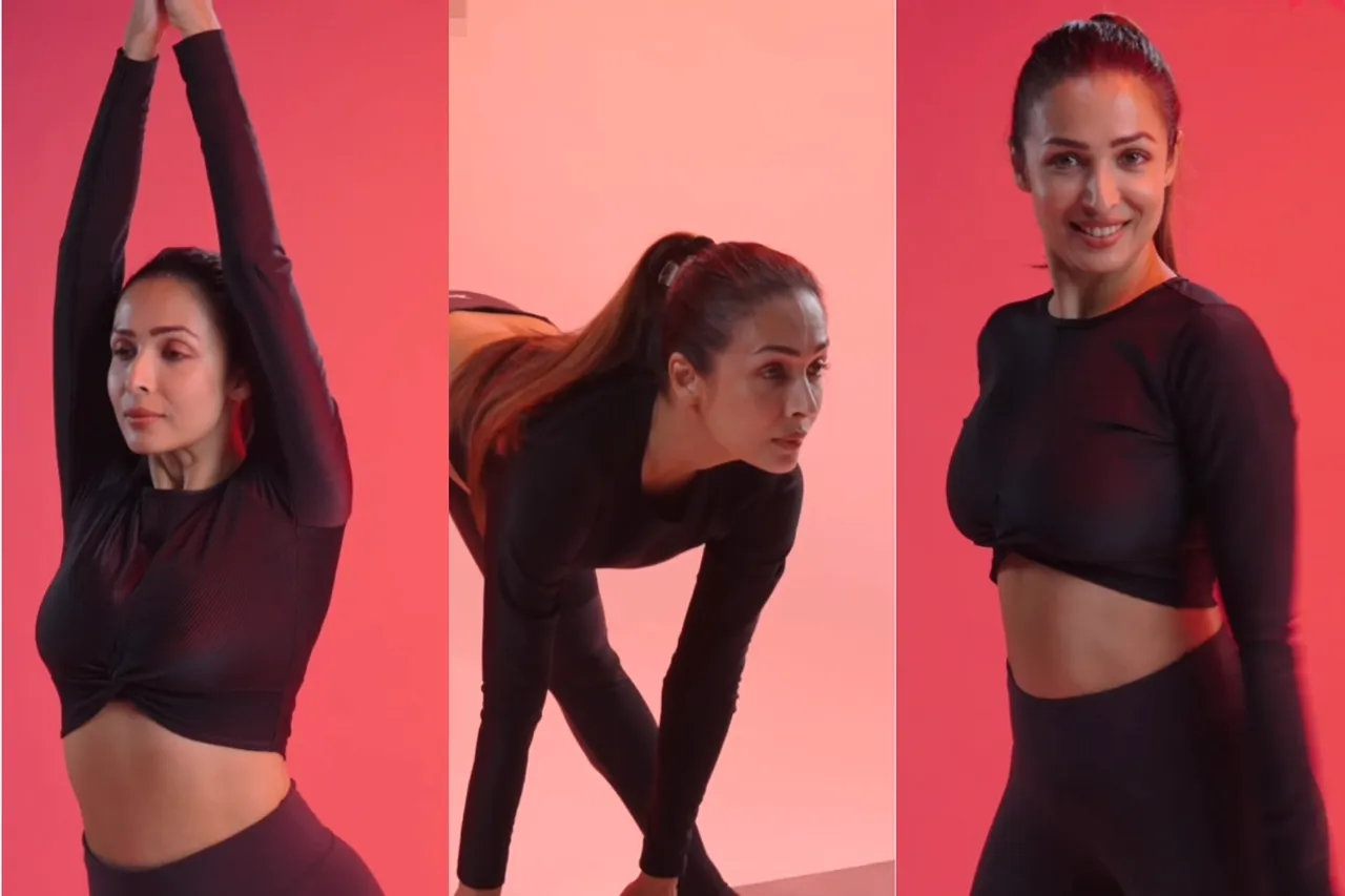 Take a cue from Malaika Arora as she shows how Yoga can be fun and exciting; watch video
