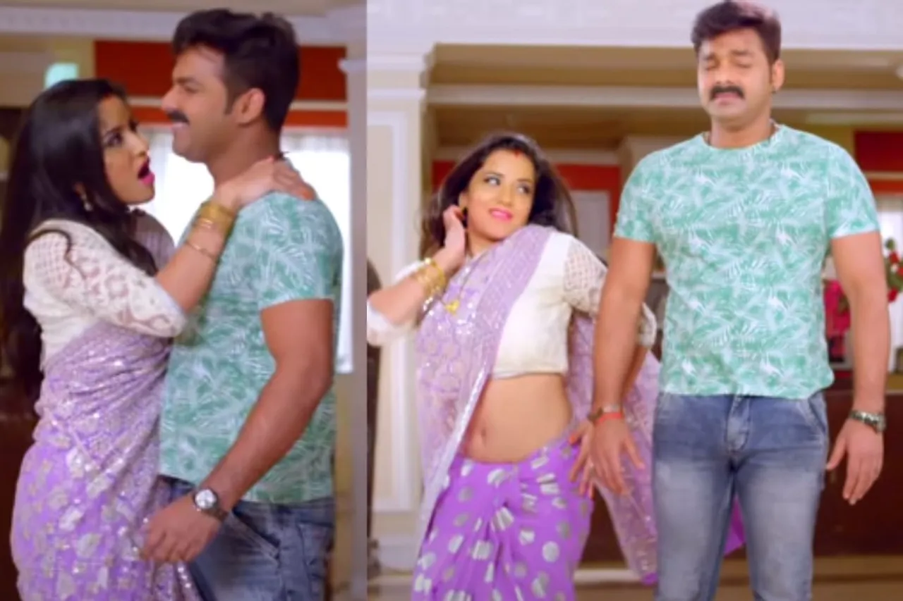 Monalisa Piles Sensuously on Pawan Singh in ‘Jawani Sikahar,’ the ...