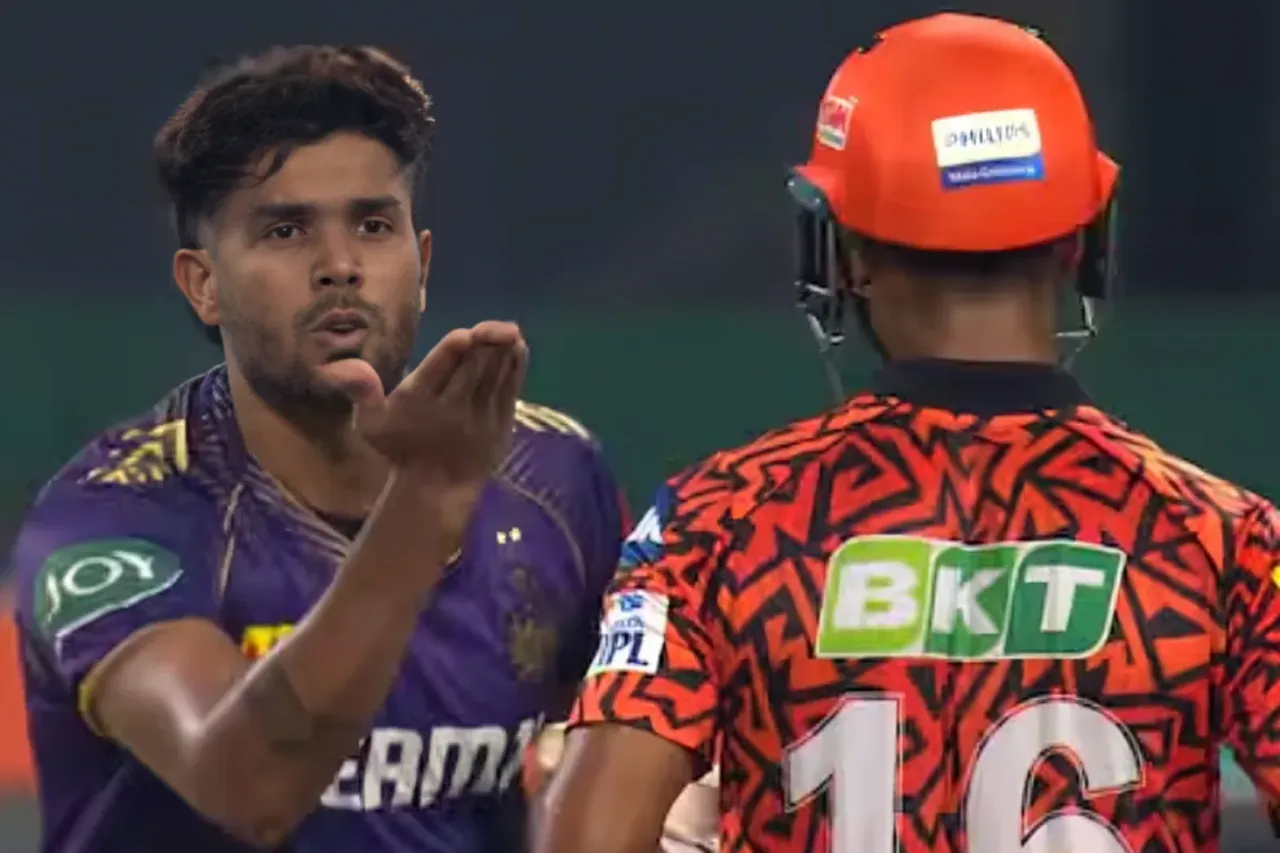 IPL 2024: Harshit Rana Fined 60% Match Fee for Breaching IPL Code of ...