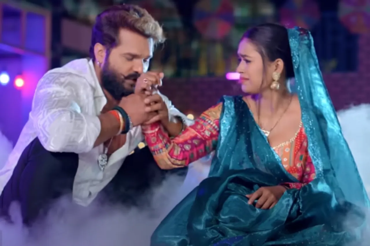 Bhojpuri New Song Teaser: Khesari Lal Yadav and Dimple Singh's Natkhat ...