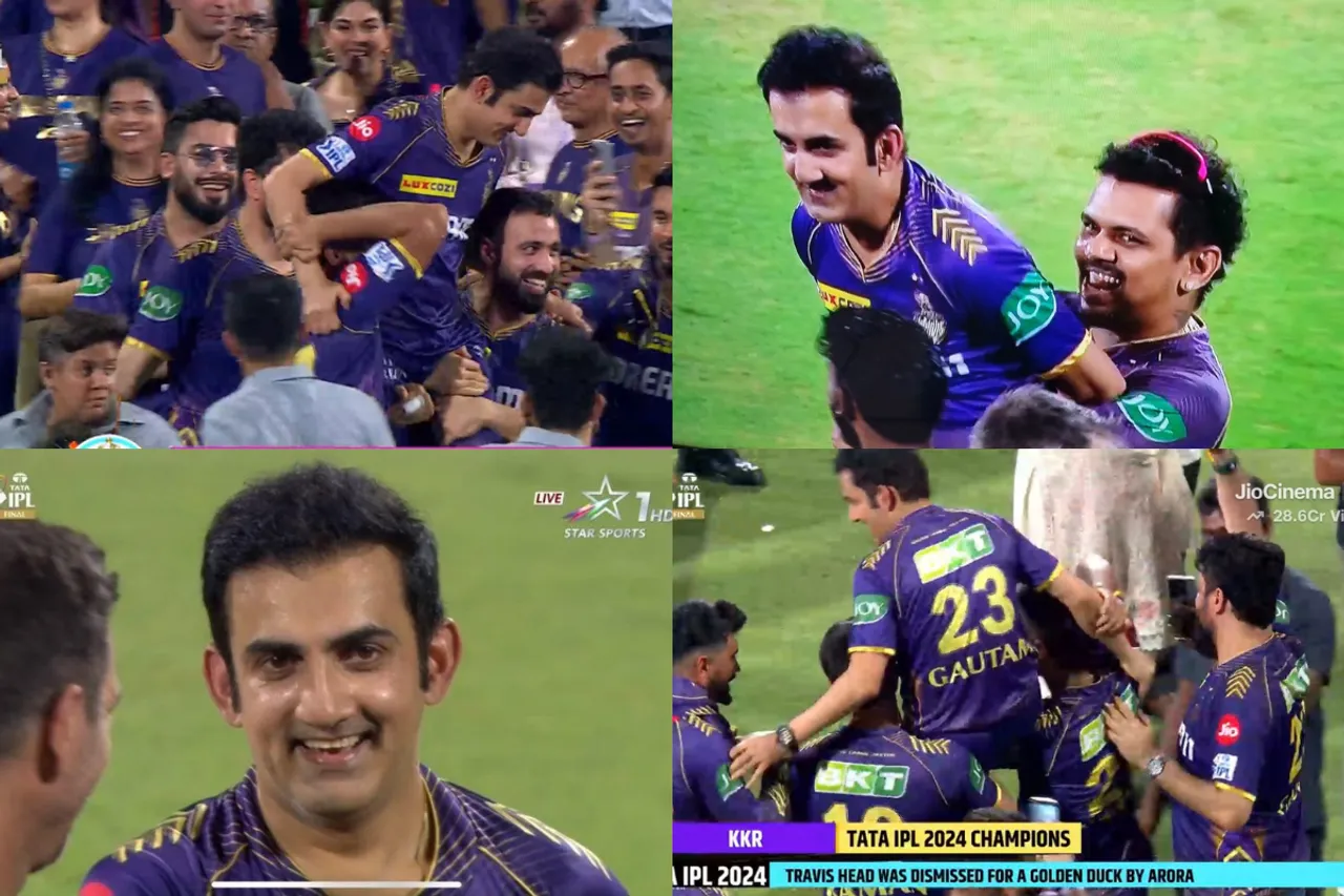 Cricket Viral Video: History! Gautam Gambhir And Sunil Narine Smiling ...