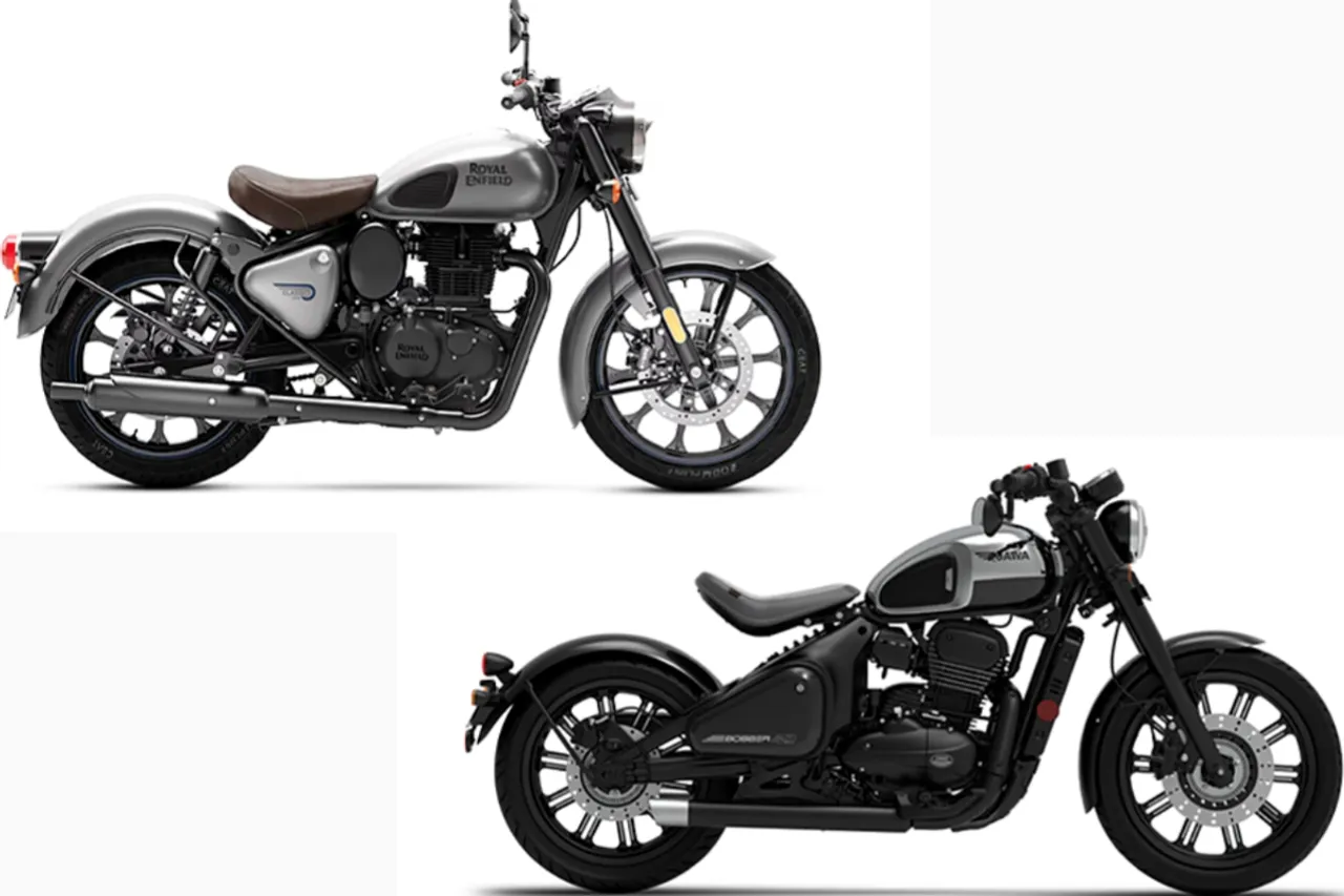 Retro cruiser Royal Enfield Classic 350 or the new powerful Jawa 42 ...