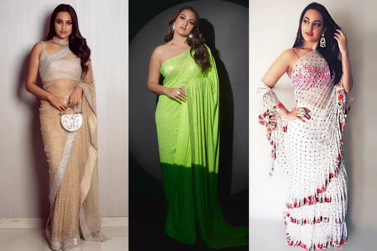 5 Budget-Friendly Sarees Inspired by Sonakshi Sinha to Shine Bright ...