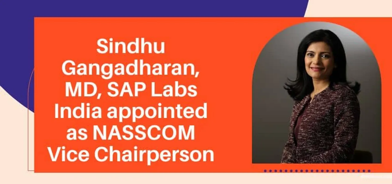Sindhu Gangadharan, Managing Director of SAP Labs India, has been appointed as the Vice ...