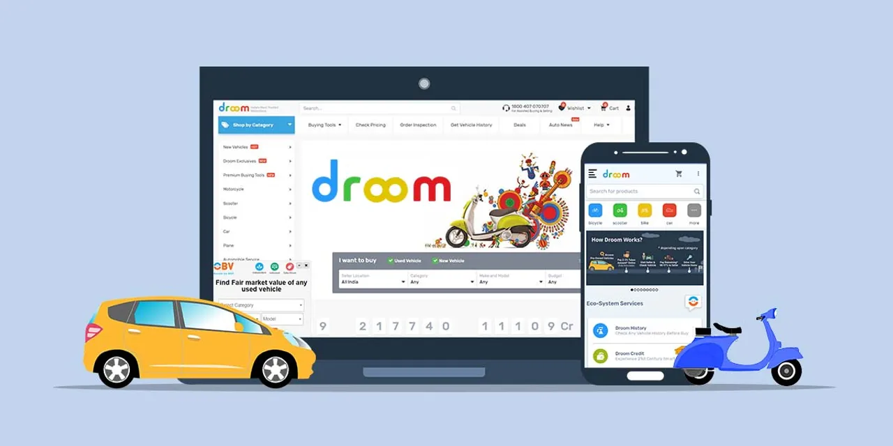 Droom picks up $10 Mn from Singapore-based holding entity