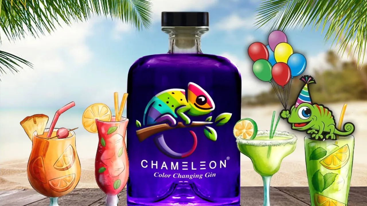 Experience Pure Magic With 'Chameleon' Colour Changing Gin