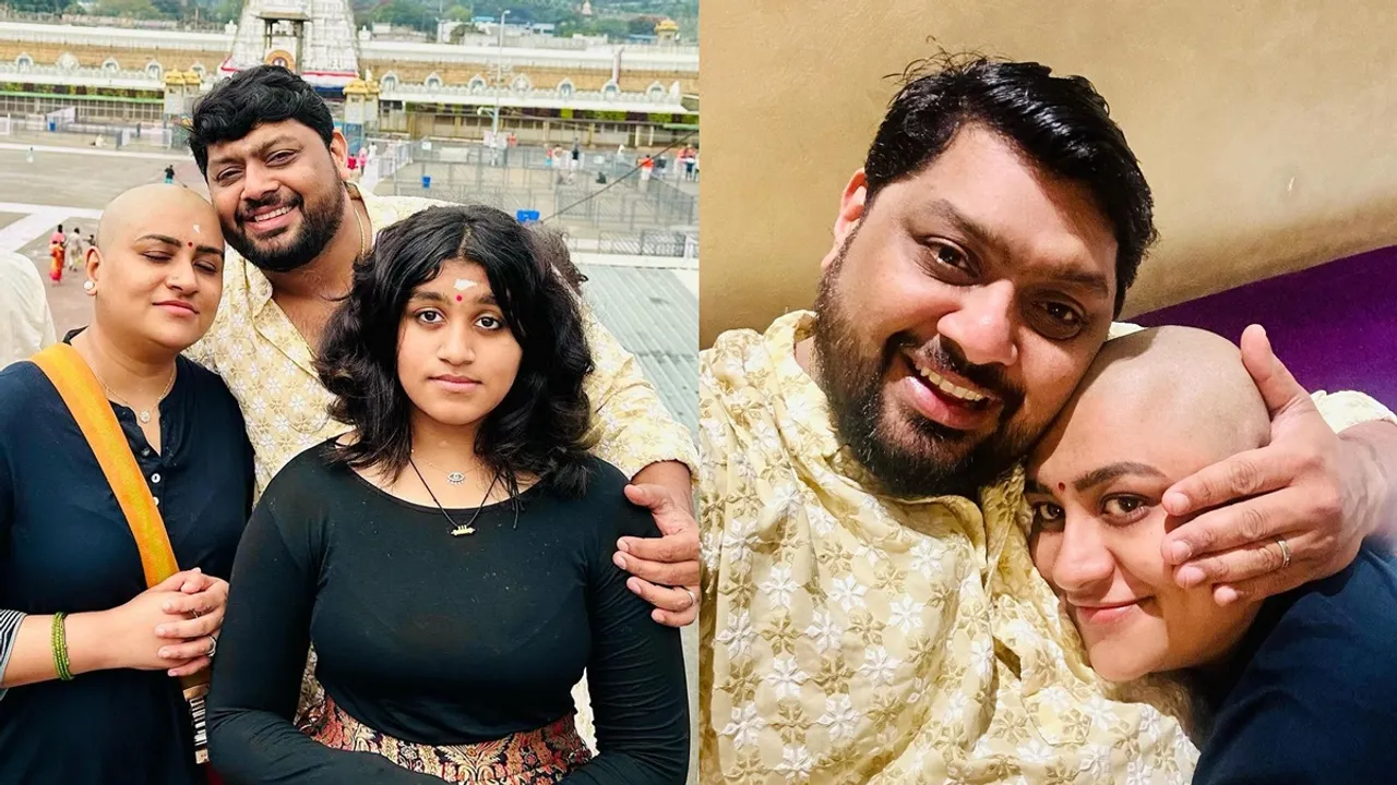 എന്റെ അസുഖം മാറാൻ തിരുപ്പതിയ്ക്ക് മുടി നേർന്നതാണിവൾ; ലക്ഷ്മിയെ ചേർത്തുപിടിച്ച് മിഥുൻ