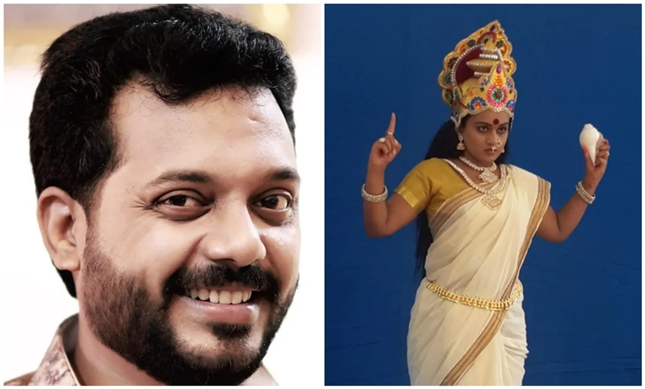 എന്റെ മൂക്കുത്തി അമ്മൻ; വരദയുടെ ചിത്രം പങ്കു വച്ച് ജിഷിൻ