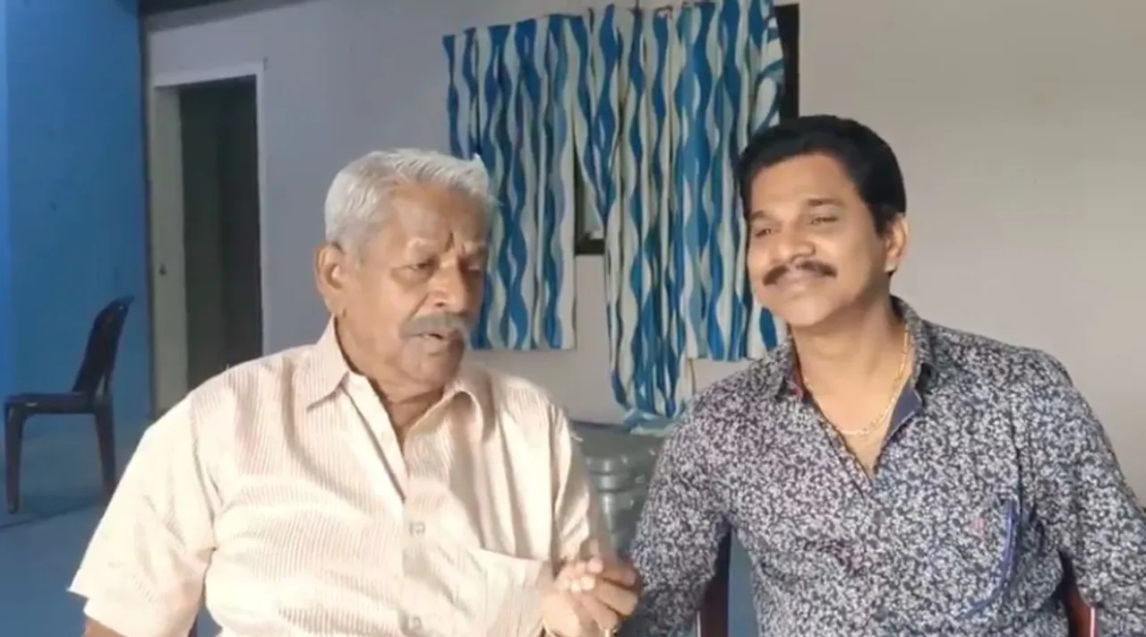 ഇന്നലെ മയങ്ങുമ്പോൾ..., താളം പിടിച്ചു പാട്ടിൽ അലിഞ്ഞ് ഖാലിദ് ; വീഡിയോ