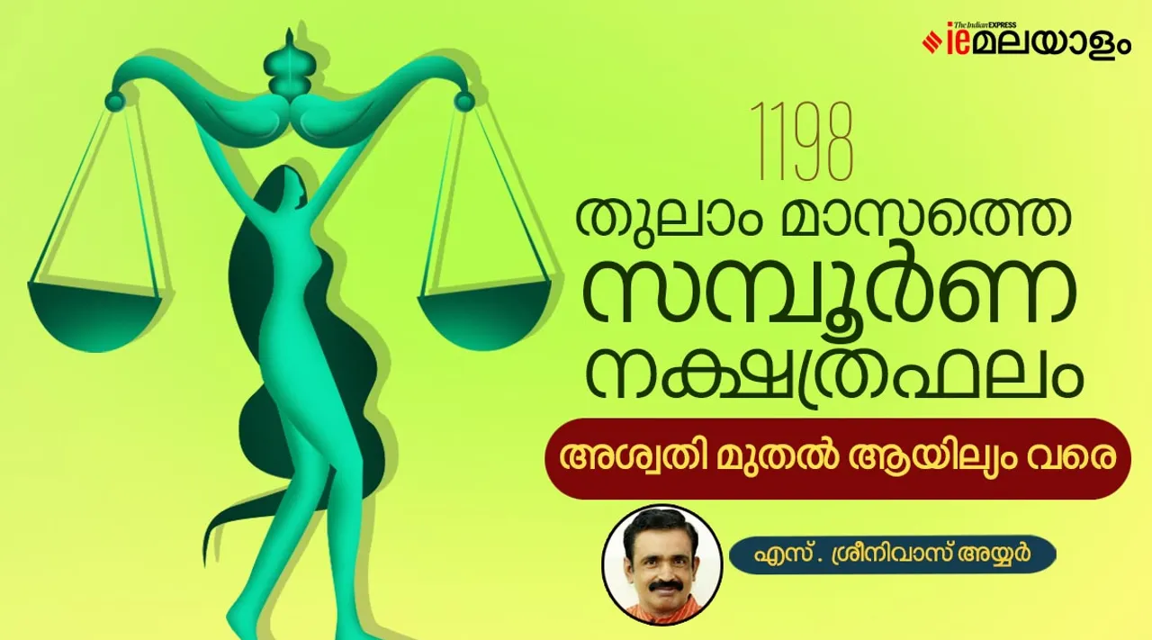 Thulam Malayalam Month 2022 Horoscope Astrological Predictions for ...