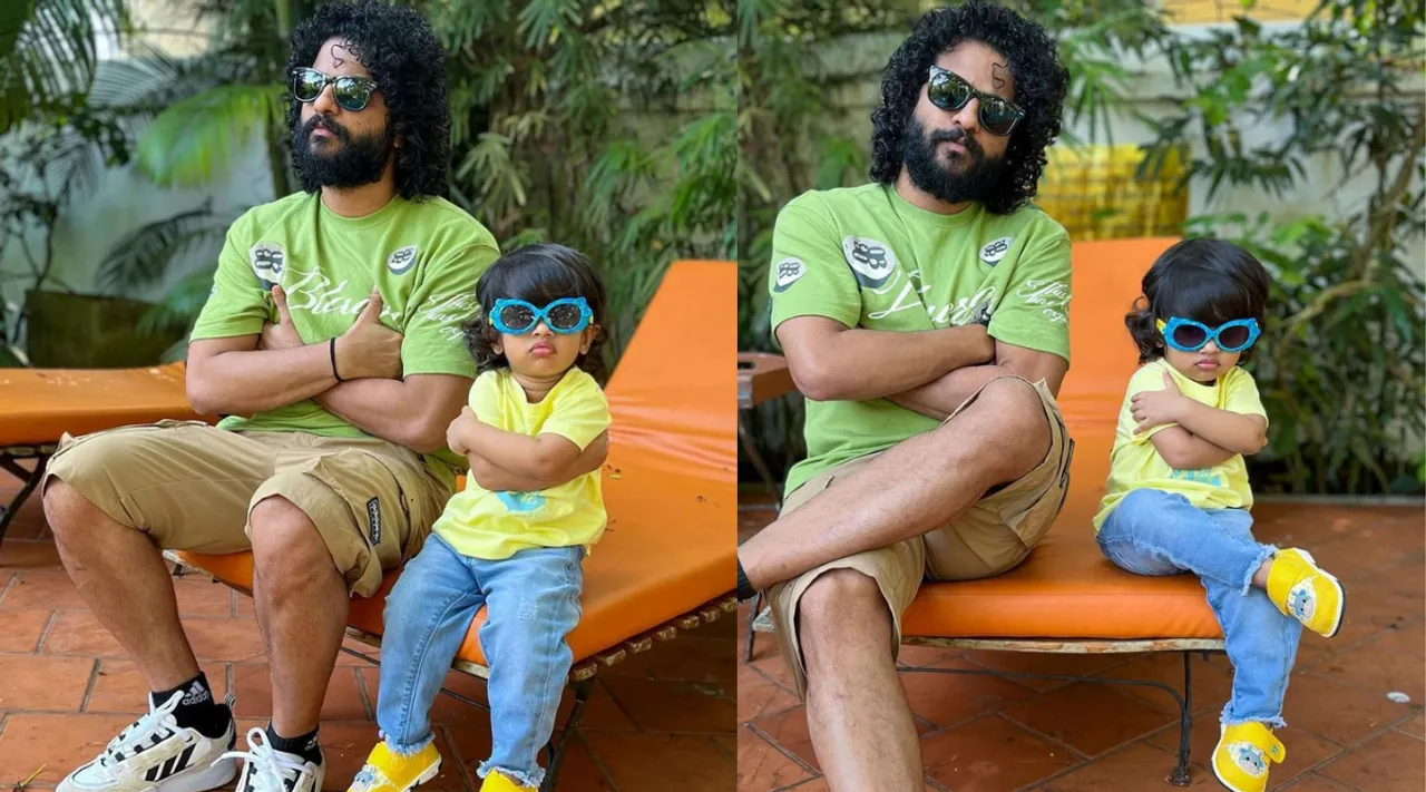 ഞങ്ങള്‍ ചുമ്മാ ചില്ലാണ്; മോഡേണ്‍ ലുക്കില്‍ നീരജും മകളും