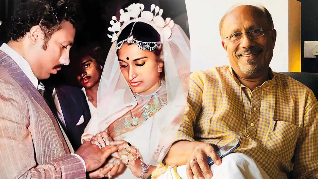 വിമാനയാത്രയിൽ ഒപ്പം കൂടിയ അപ്സരസ്; പ്രിയതമയ്ക്ക് ആശംസകളുമായി ഭദ്രൻ