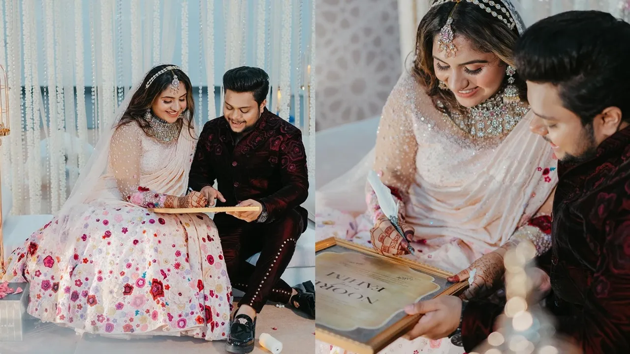 നൂറിൻ ഷെറീഫും ഫാഹിം സഫറും വിവാഹിതരായി