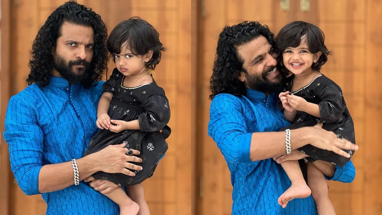 അപ്പാ, കലിപ്പ് ഇത്ര മതിയോ?; കുട്ടി നിലങ്കയ്ക്ക് ഒപ്പമുള്ള ചിത്രങ്ങളുമായി നീരജ് മാധവ്