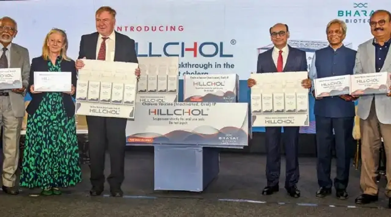 வாய்வழி காலரா தடுப்பூசியை அறிமுகப்படுத்திய பாரத் பயோடெக்; ஹைதராபாத் ...