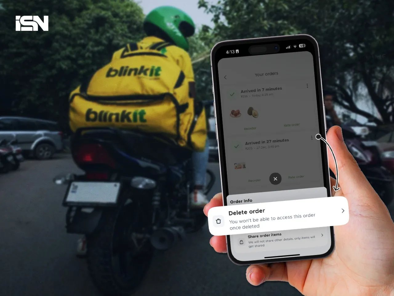 Zomato-owned Blinkit introduces delete order history feature, CEO says ...