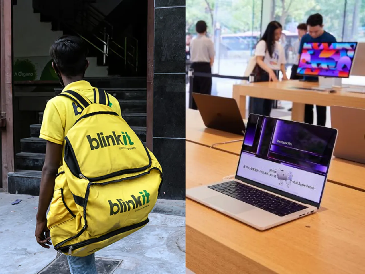 Zomato-owned Blinkit will now deliver Apple MacBooks, iPads, Watches in ...