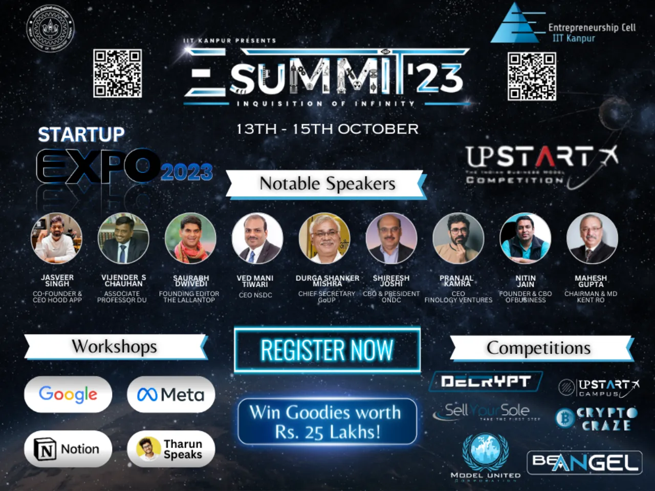 IIT Kanpur’s ECell is launching E-Summit'23: Inquisition of Infinity; Know the details