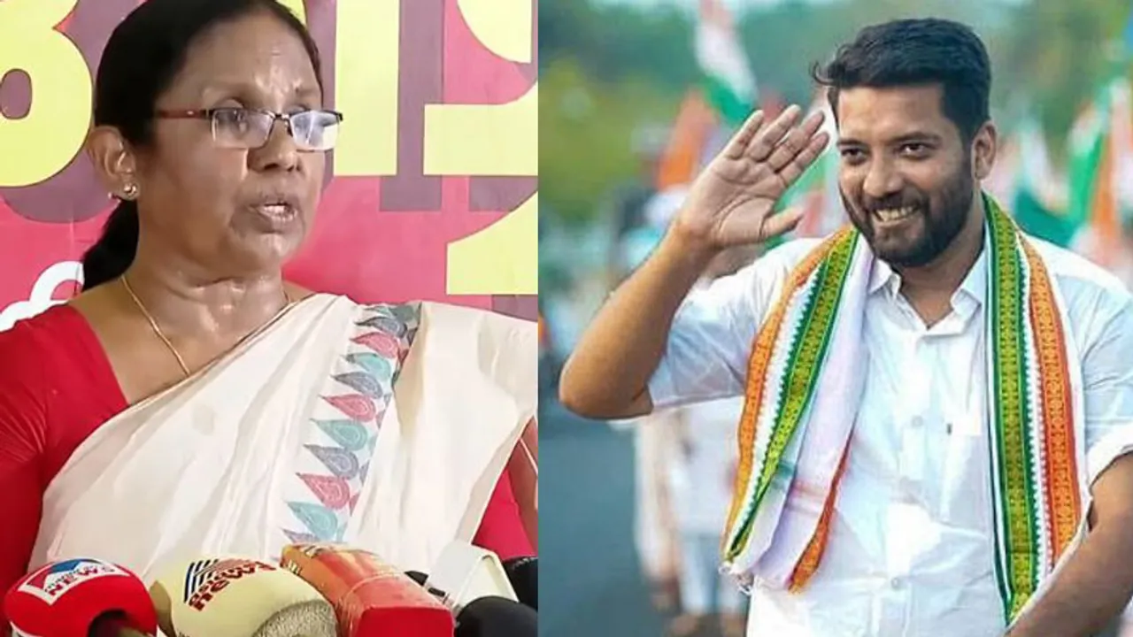 'സൈബർ ആക്രമണം ഷാഫി പറമ്പിലിന്റെ അറിവോടെ';തെരഞ്ഞെടുപ്പ് കമ്മിഷന് പരാതിന ...