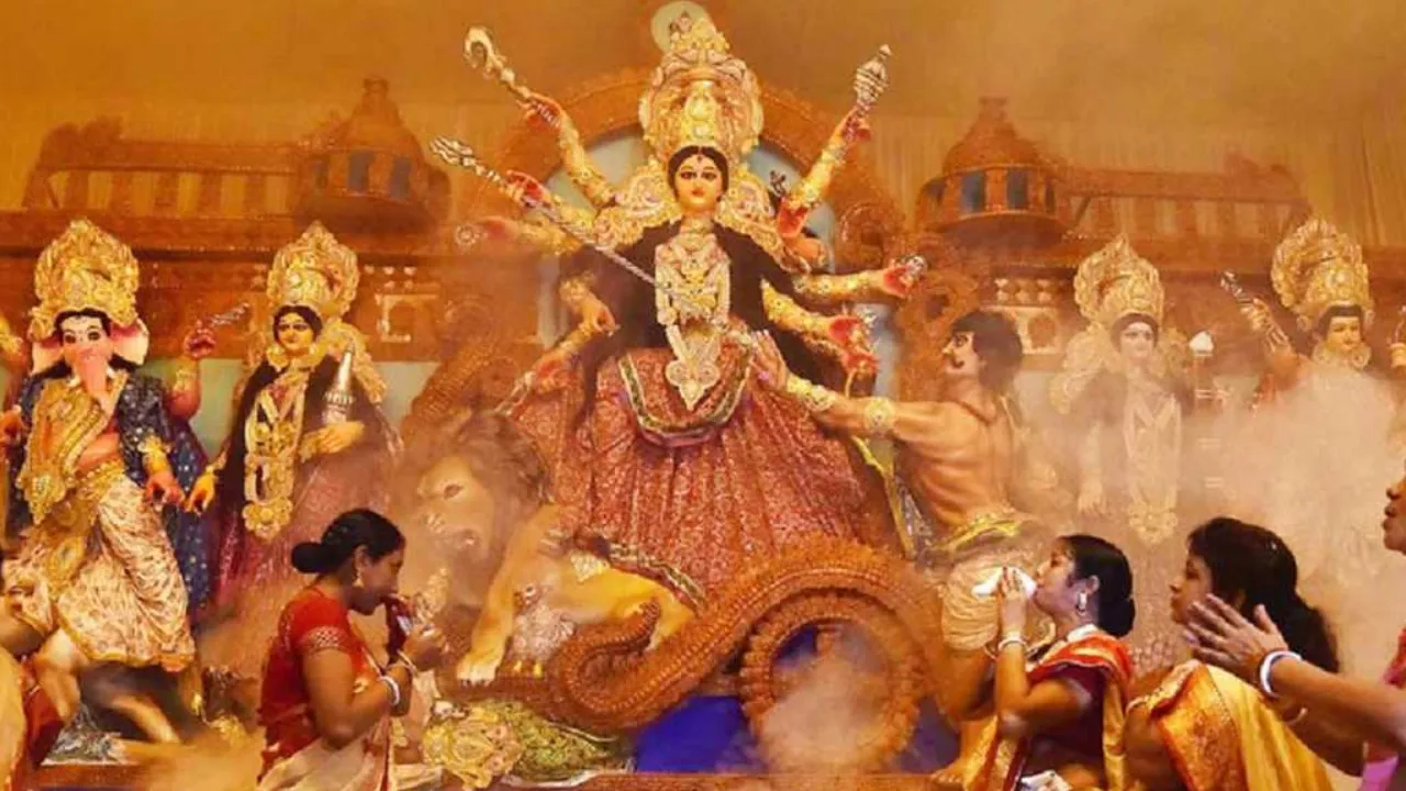 A Walk Through Household Durga Puja Celebrations: The Traditional ...