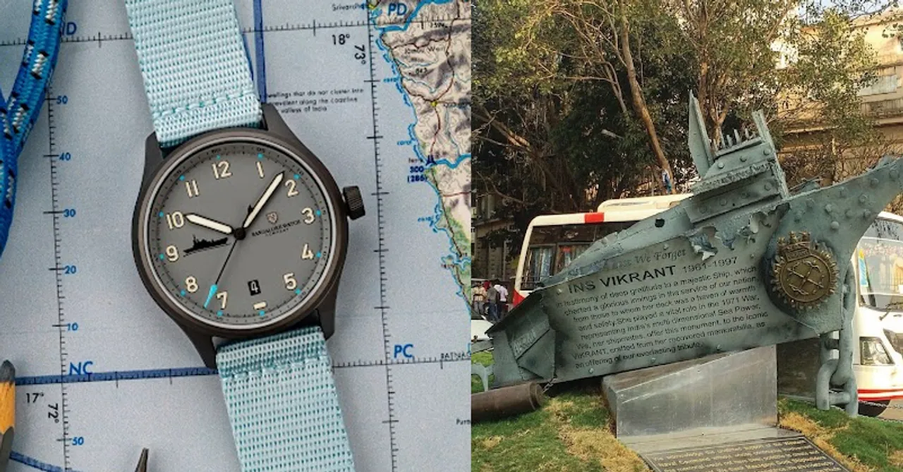 HEFTY.art, Sculptor Arzan Khambatta, and Bangalore Watch Company Unveil the INS Vikrant R11 ...