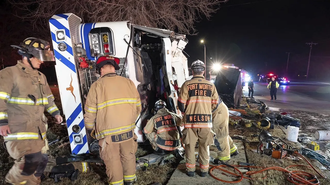Tragic Firetruck Accident in Texas: Community Rallies for Injured ...