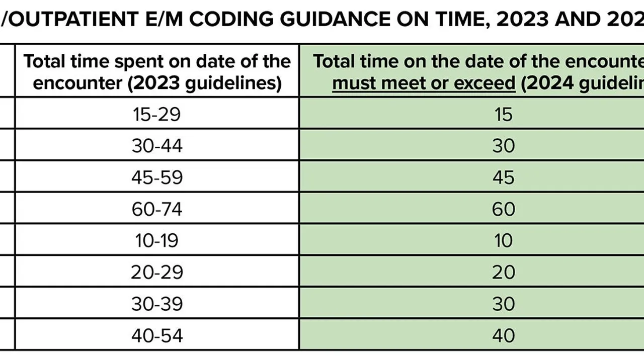 Understanding the Upcoming 2024 Evaluation and Management (E/M) Service ...